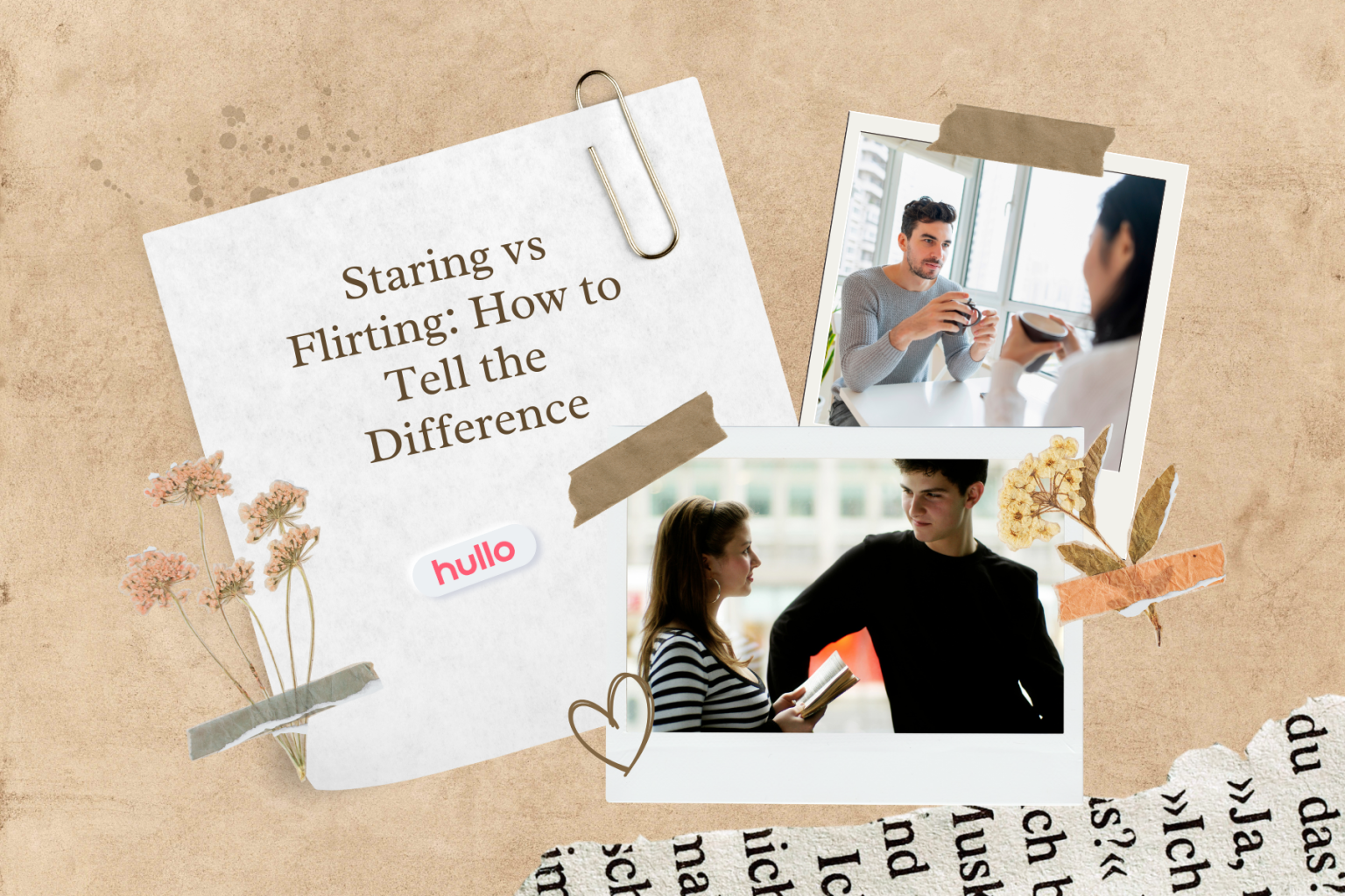 Staring vs Flirting: How to Tell the Difference